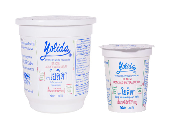 Yolida - โยลิดาโยเกิร์ตรสธรรมชาติไขมันต่ำไม่หวาน